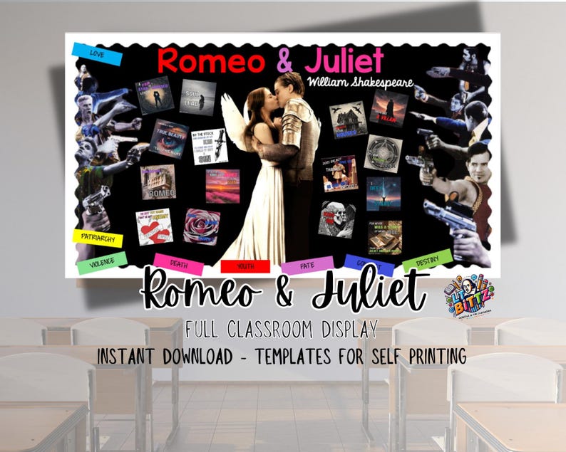 Romeo and Juliet Display - Etsy