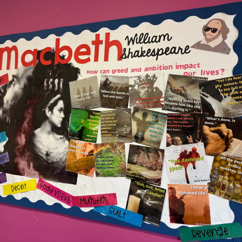 Macbeth Poster - Etsy