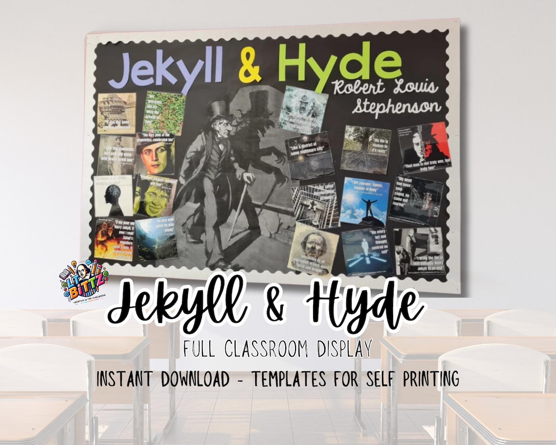 Jekyll and Hyde Classroom Display - Etsy