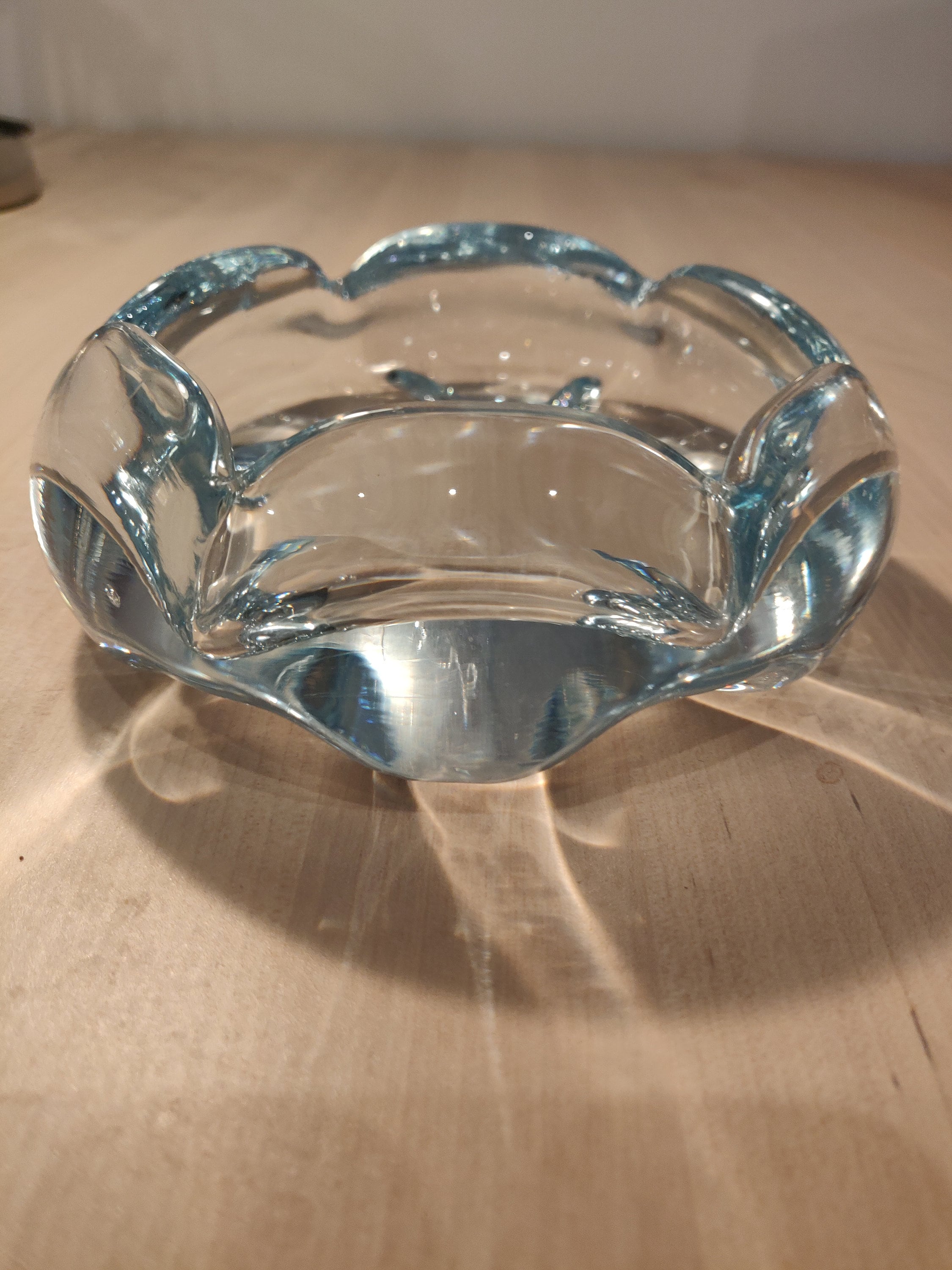 Vintage Glass Bowl Swedish Glassware by Orrefors, Signed at Bottom - Etsy