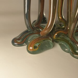 Winter I.: Exclusive One-of-a-kind Glass Art Centerpiece - Etsy