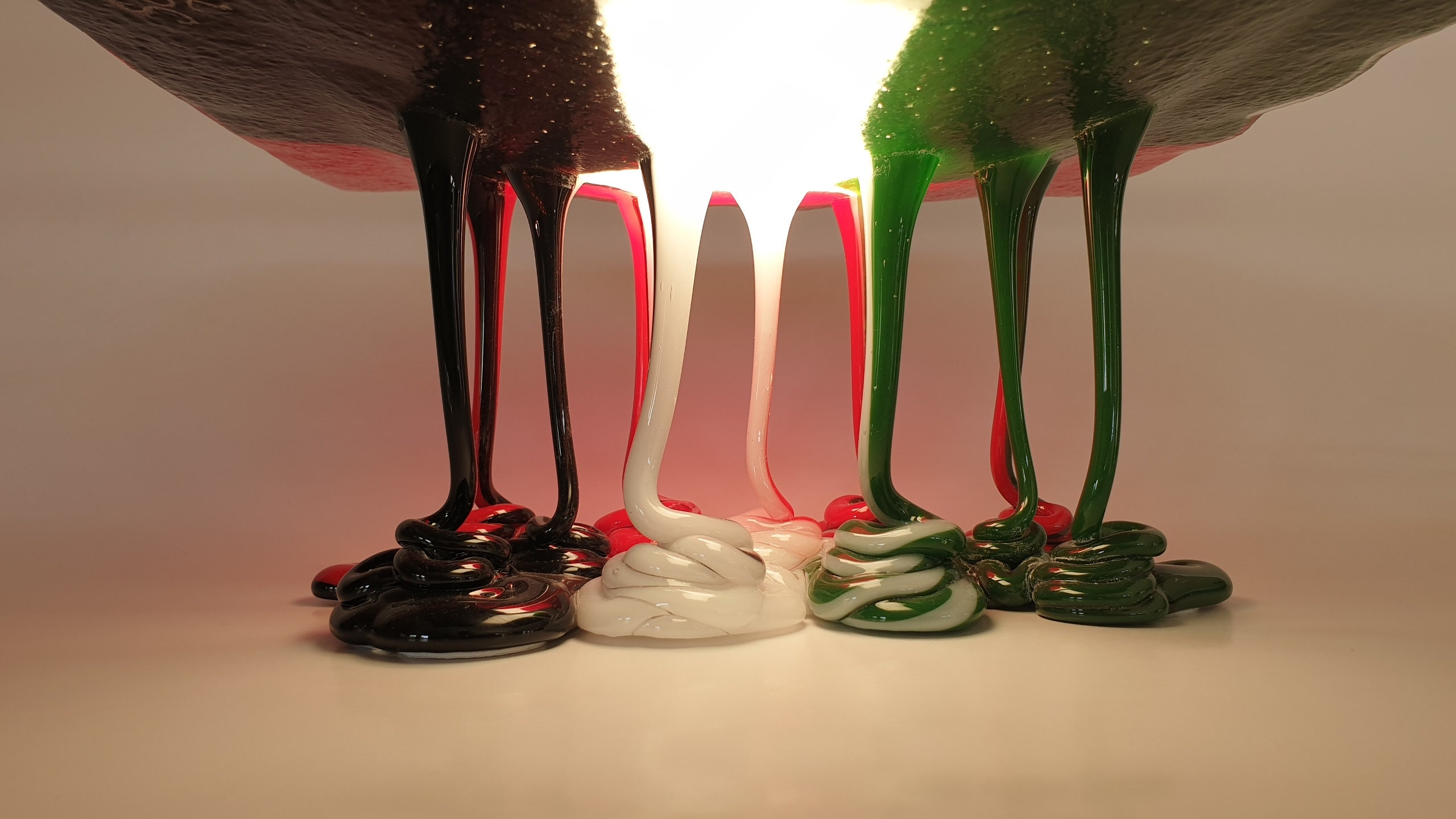 EMIRATES II.: an Exclusive One-of-a-kind Glass Fine Art Centerpiece ...
