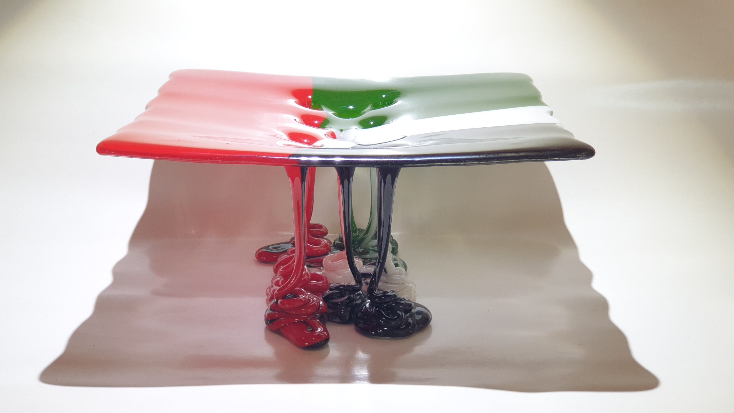 EMIRATES II.: an Exclusive One-of-a-kind Glass Fine Art Centerpiece ...