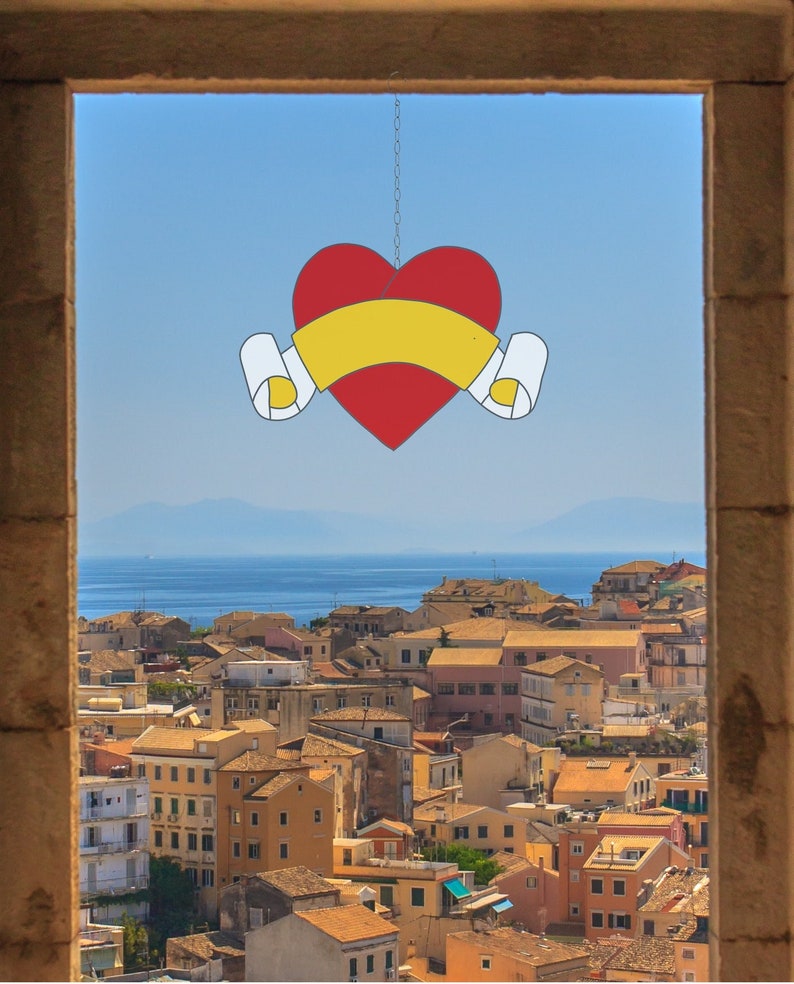 Love Stained Glass Pattern PDF Instant Digital Download 3 Different ...