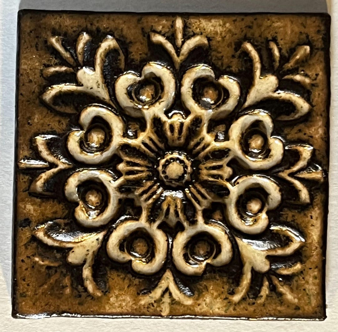 3.5 X 3.5 Ceramic Tile Set for Crafting, Bathroom Tiles, Fireplace Tile ...