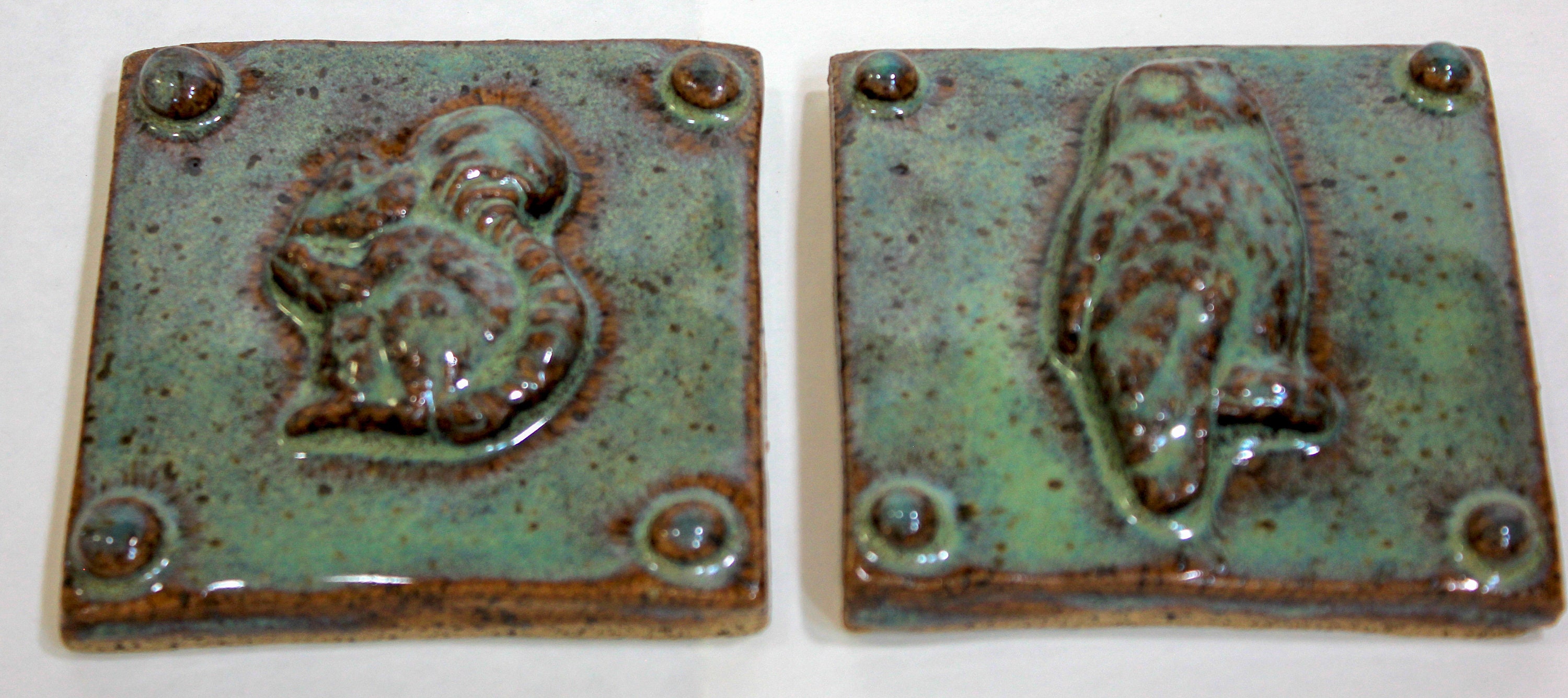 Squirrel Tile, Owl Tile, Bathroom Tiles, Fireplace Tile, Handmade Tile ...