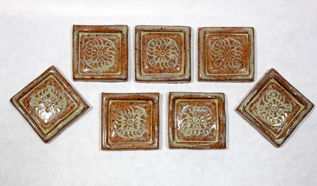 2 X 2 Mosaic Tile Set for Crafting, Bathroom Tiles, Fireplace Tile ...