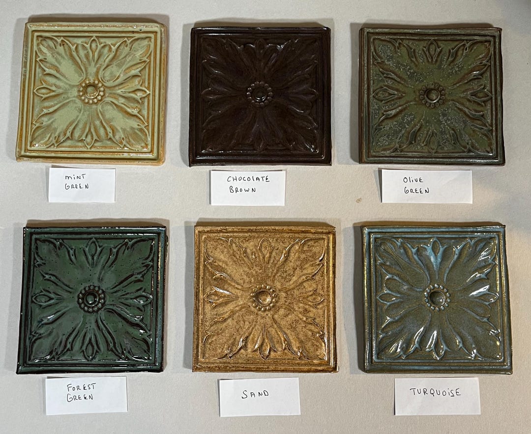 5 X 5 Ceramic Tile for Crafting, Bathroom Tiles, Fireplace Tile ...