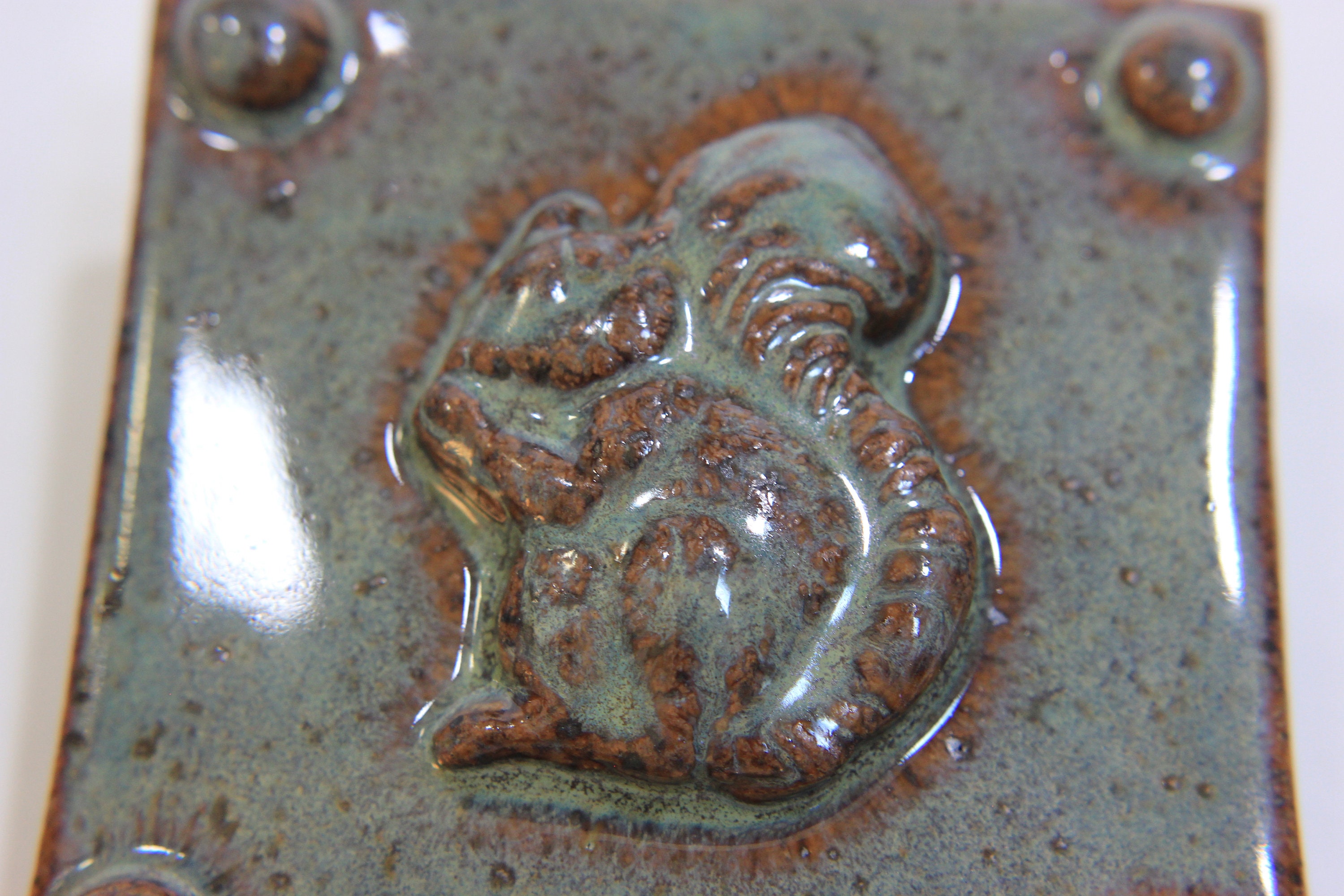 Squirrel Tile, Owl Tile, Bathroom Tiles, Fireplace Tile, Handmade Tile ...
