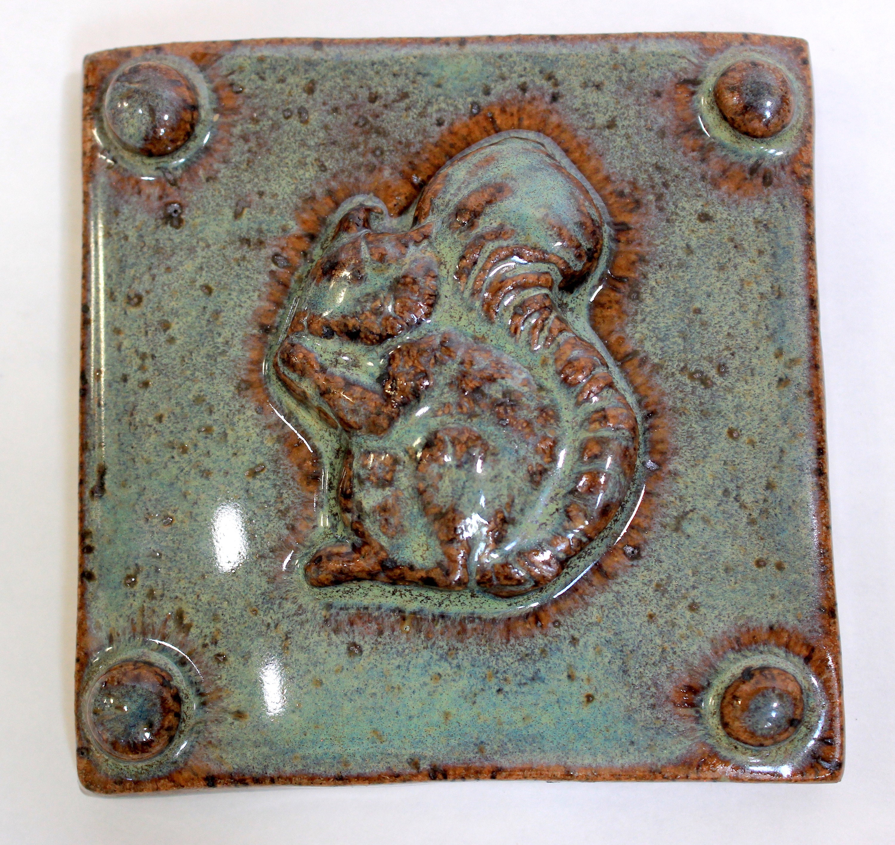Squirrel Tile, Owl Tile, Bathroom Tiles, Fireplace Tile, Handmade Tile ...