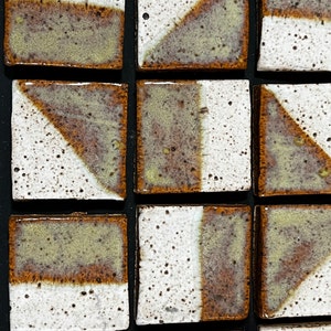 Patterned Tile, Brown and White Tile, Green and White Tile, 1.5 X 1.5 ...