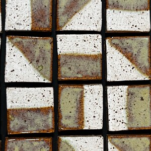 Patterned Tile, Brown and White Tile, Green and White Tile, 1.5 X 1.5 ...