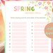 Printable Spring Abcs | Alphabet Game | Spring Activity for Kids and ...
