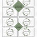 Christmas Wreath Gift Tags Printable Christmas Gift Tag - Etsy