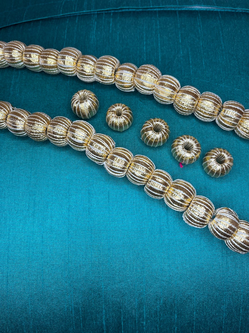 Gota Patti Bead, Indian Crafts, Jewelry Making, Dupatta and Saree Decor ...