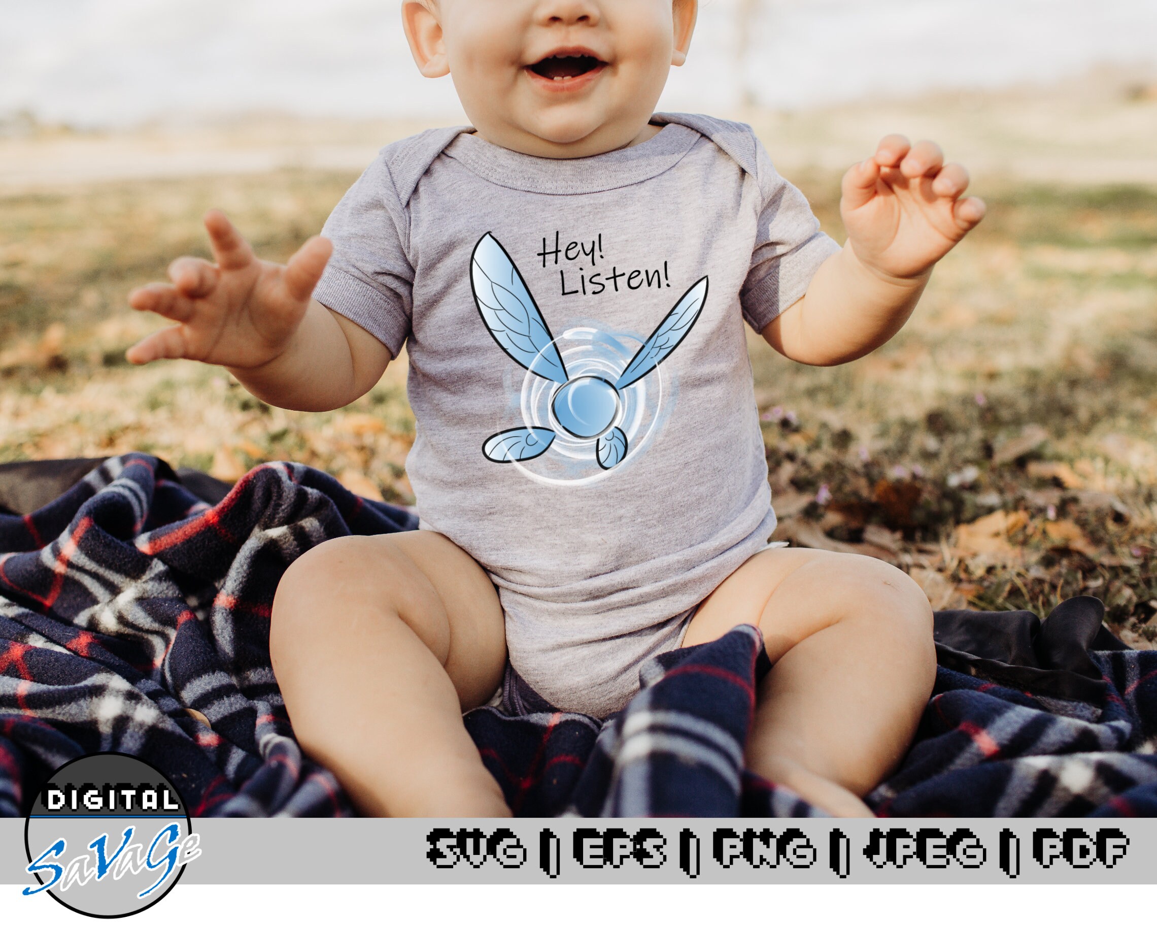 Hey Listen Navi From Legend of Zelda for Print, Sublimation, Heat Press ...