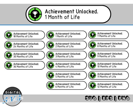 Xbox Achievement Unlocked Png