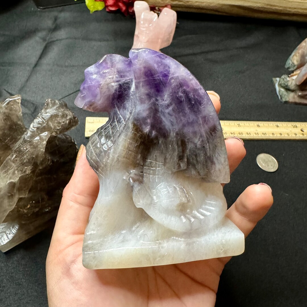 Flying Dragon Carvings, Dragon, Flying Dragon, Ocean Jasper Dragon ...