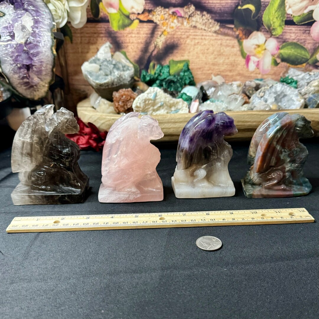 Flying Dragon Carvings, Dragon, Flying Dragon, Ocean Jasper Dragon ...