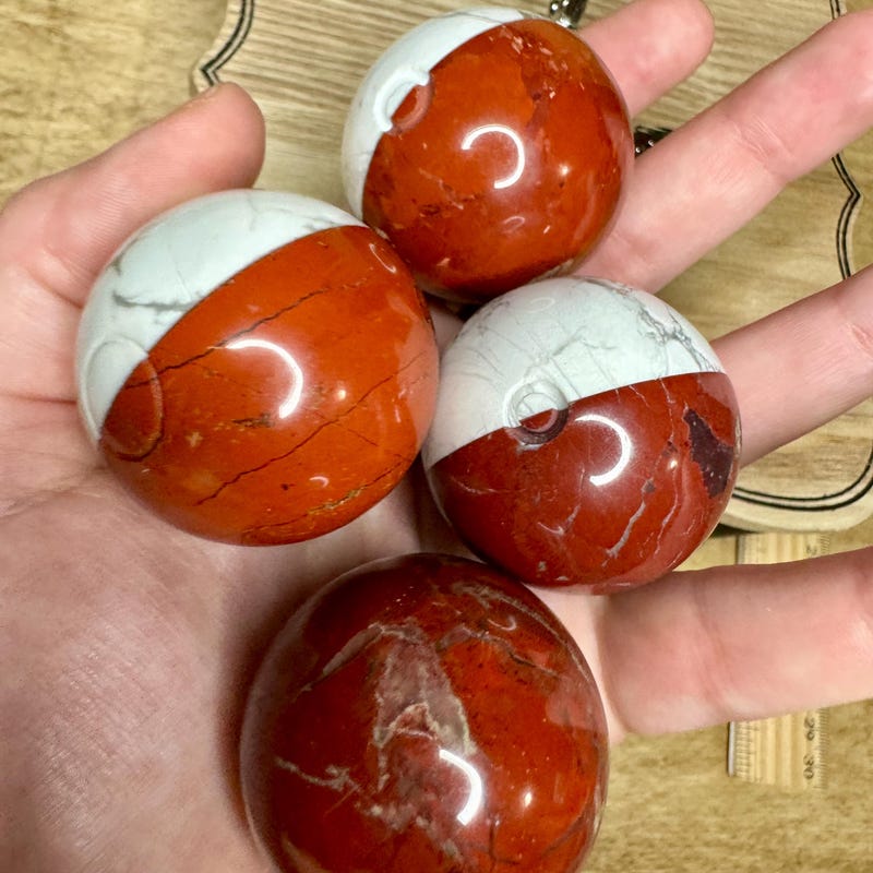 Crystal Pokeballs - Etsy