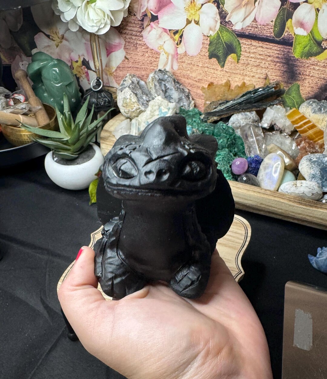 Large Obsidian Toothless Carving, Dragon, Toothless - Etsy