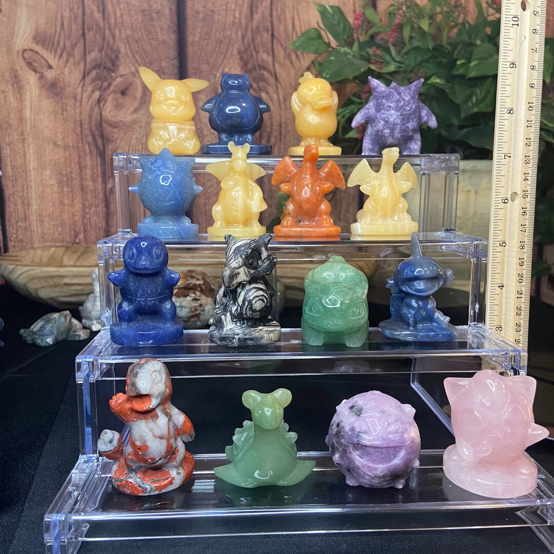 Pokemon Carvings/snorlax/gengar/squirtle/charizard/dragonite/psyduck ...