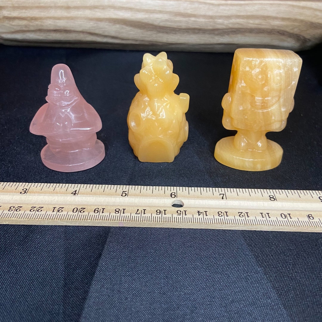 Spongebob Carvings/ Patrick Star/pineapple House - Etsy