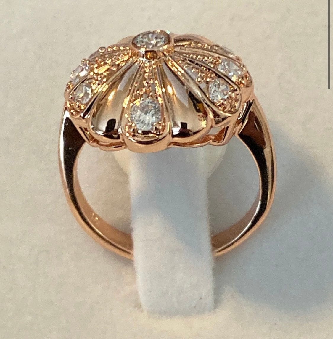 Marilyn Monroe Replica Gold or Rose Gold CZ Ring - Etsy