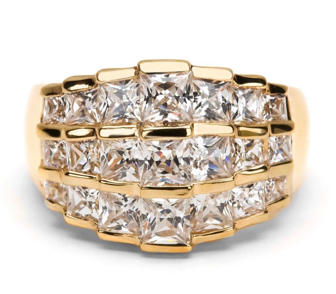 Marilyn Monroe Replica Gold CZ Ring Gift From Joe Dimaggio - Etsy