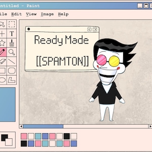 Ready-made Spamton Deltarune Pngtuber Talking Avatar - Etsy