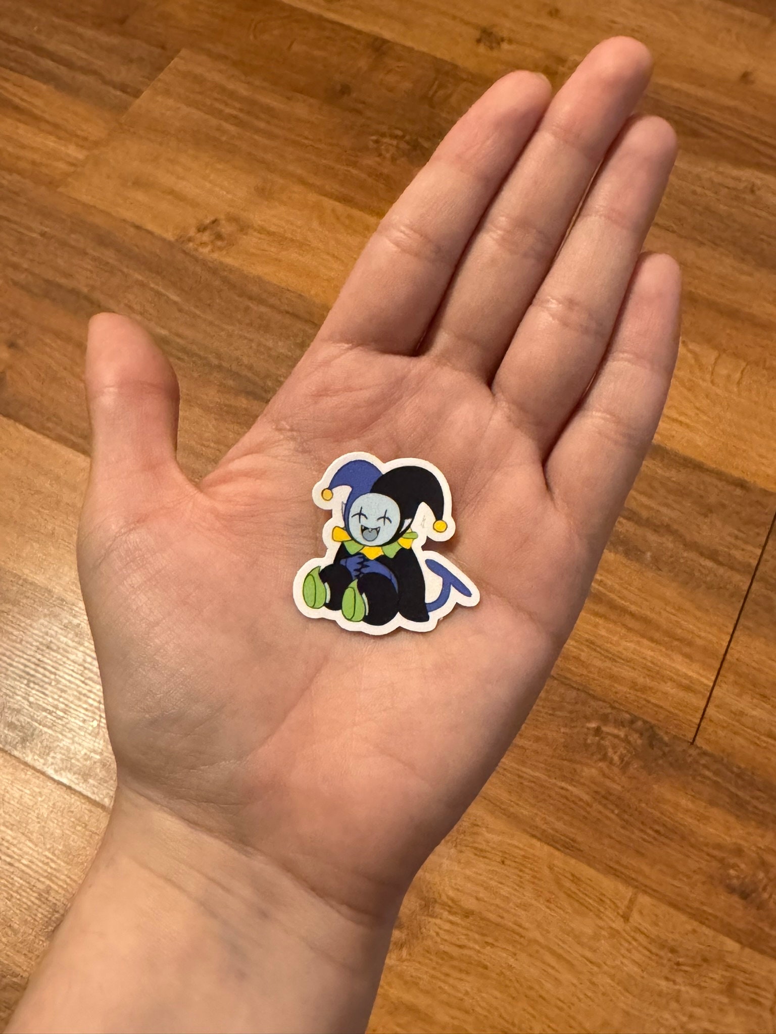 Tiny Jevil Sticker - Etsy