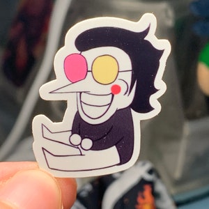 Tiny Sitting Spamton Sticker - Etsy