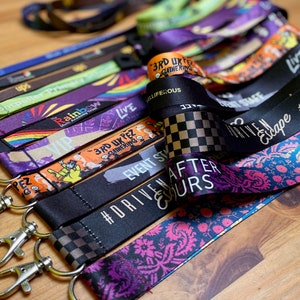 Custom Printed Lanyards – Fully Personalized for Events, Festivals ...