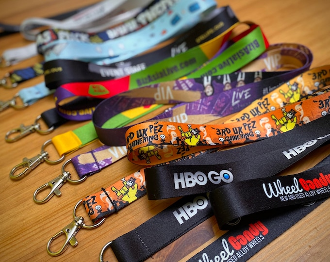 Custom Printed Lanyards – Fully Personalized for Events, Festivals ...