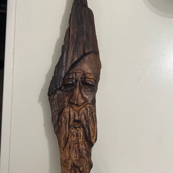 Wood Spirit Carving - Etsy