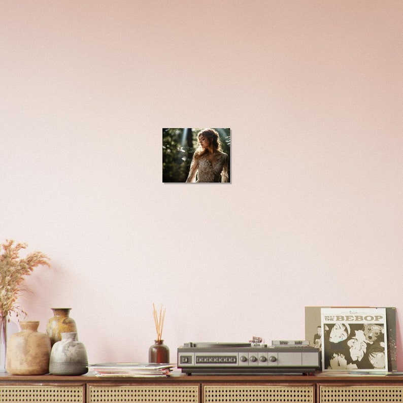 Beautiful Woman Poster Etsy