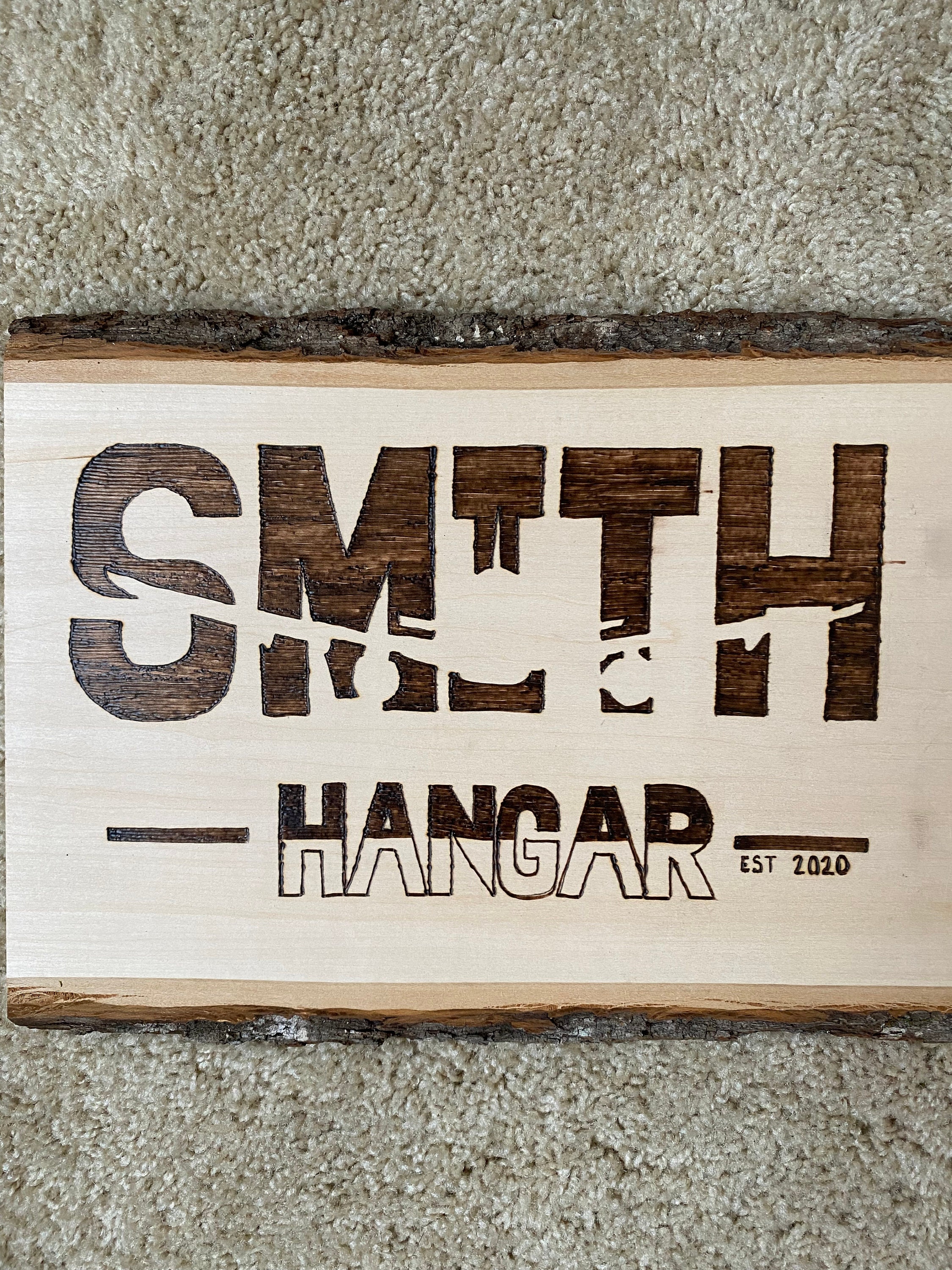 Home Hangar Sign - Etsy