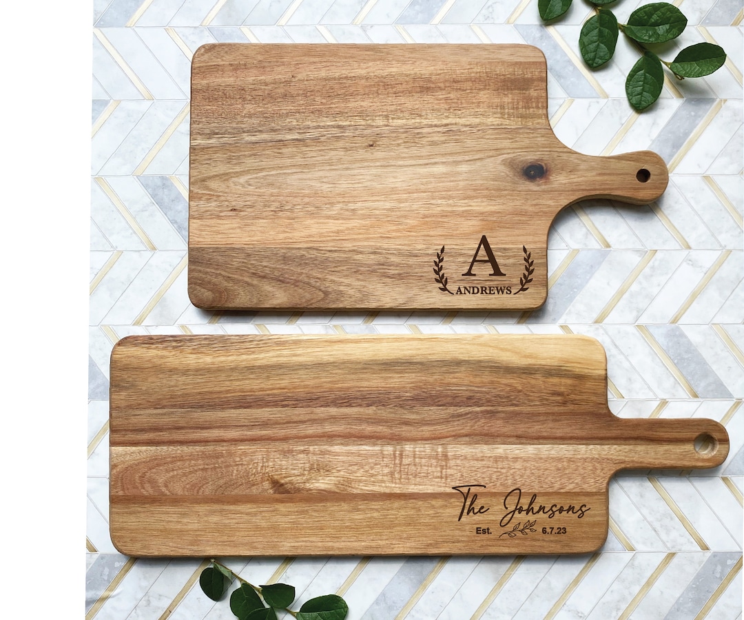Custom Charcuterie Board Personalized, Custom Wood Cutting Board and ...