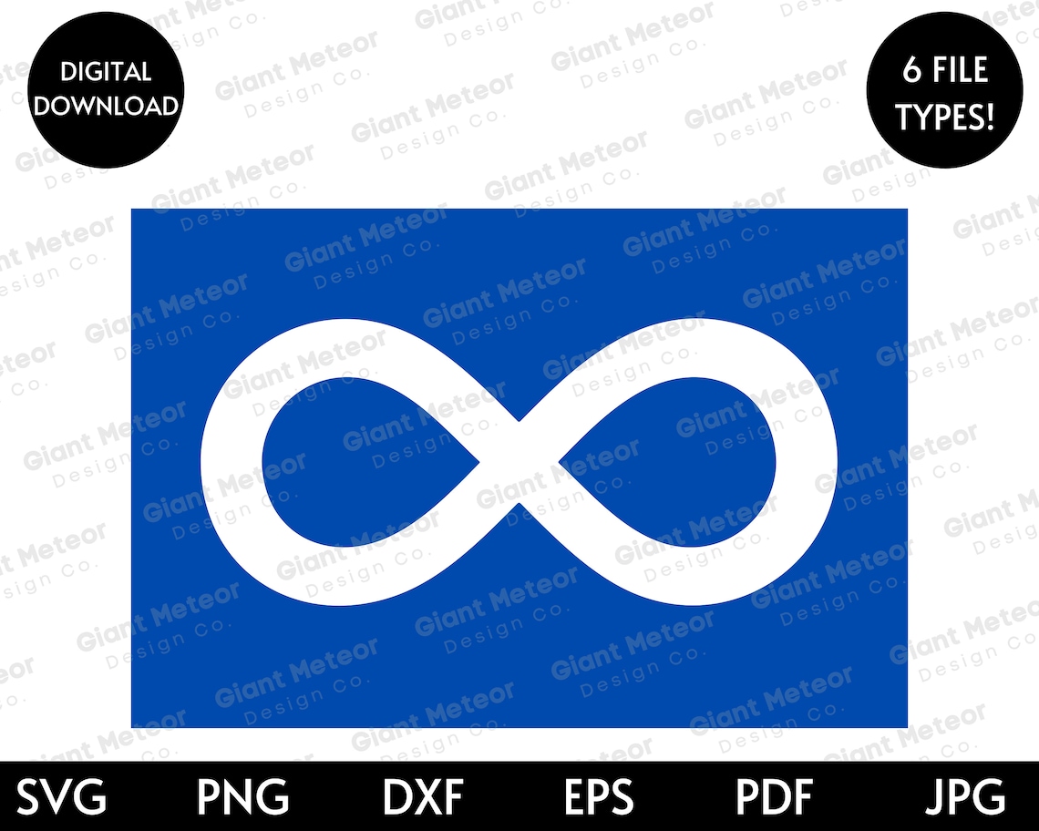 Metis Flag - Digital Download - 6 File Types - Svg | Png | Jpg | Eps ...