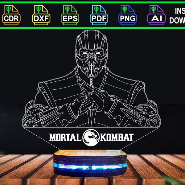 Mortal Kombat Svg - Etsy