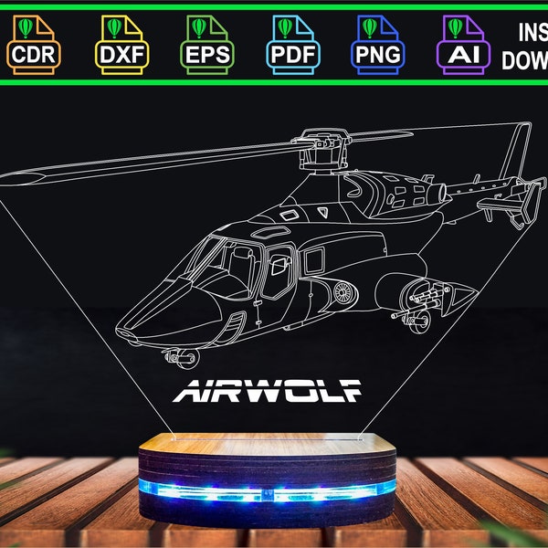 Airwolf - Etsy