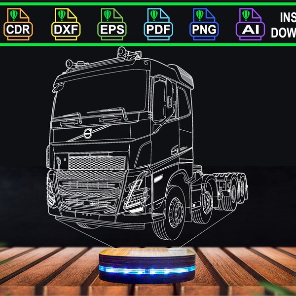 Cut File Volvo Dxf - Etsy