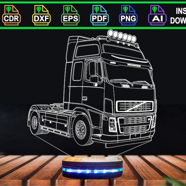 Cut File Volvo Dxf - Etsy