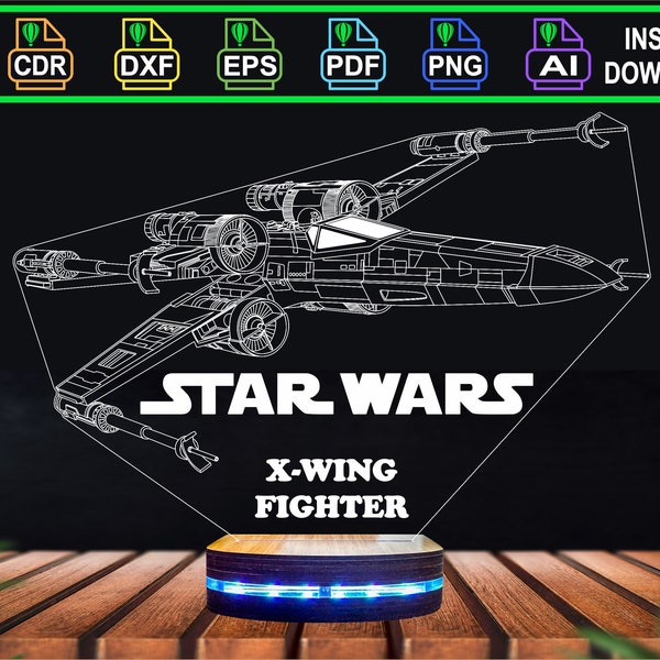 X Wing Fighter - Etsy