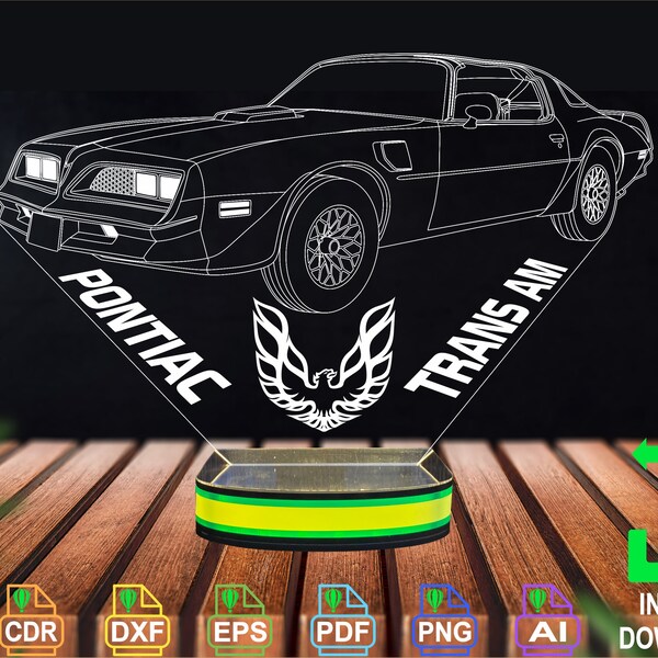 Trans Am Svg - Etsy