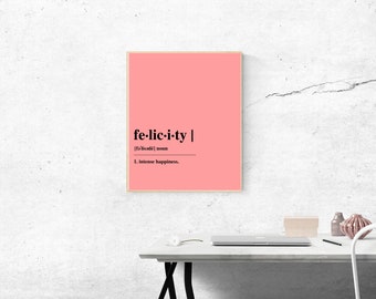 Felicity Wall Art - Etsy