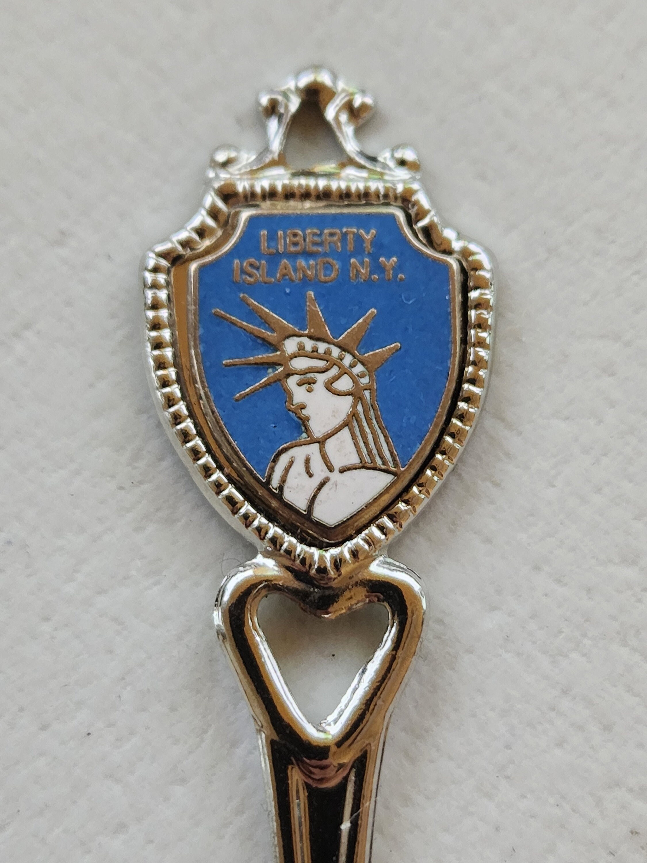 Vintage Collectible Spoons New York, Illinois, US Capitol, Liberty ...