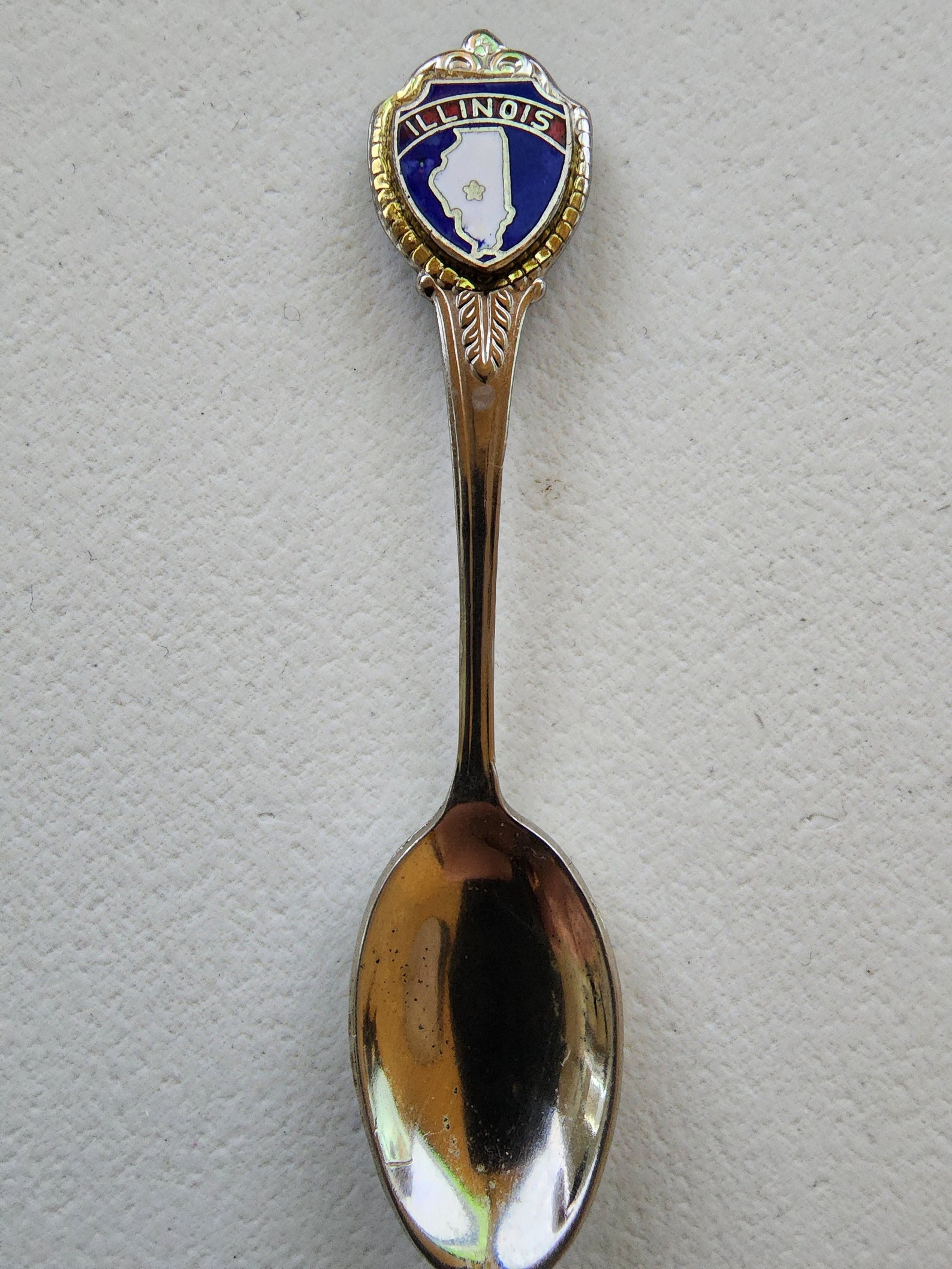 Vintage Collectible Spoons New York, Illinois, US Capitol, Liberty ...