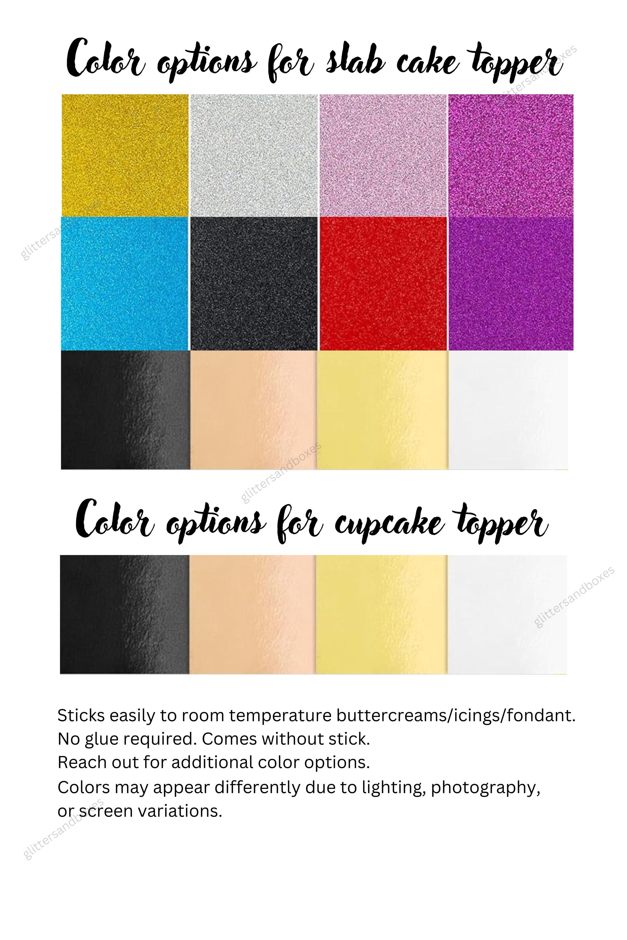 Christmas Cake Toppers, Cupcake Toppers, Xmas Decorations, Slab Cake ...