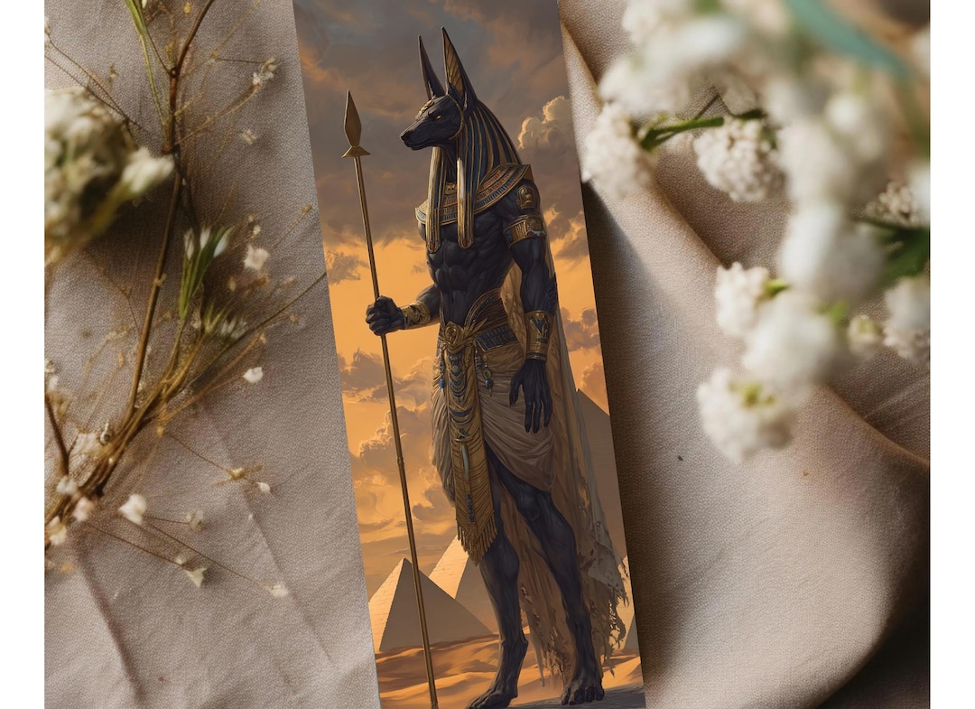 Anubis Bookmark/ancient Egypt/bookish Gifts for Readers - Etsy
